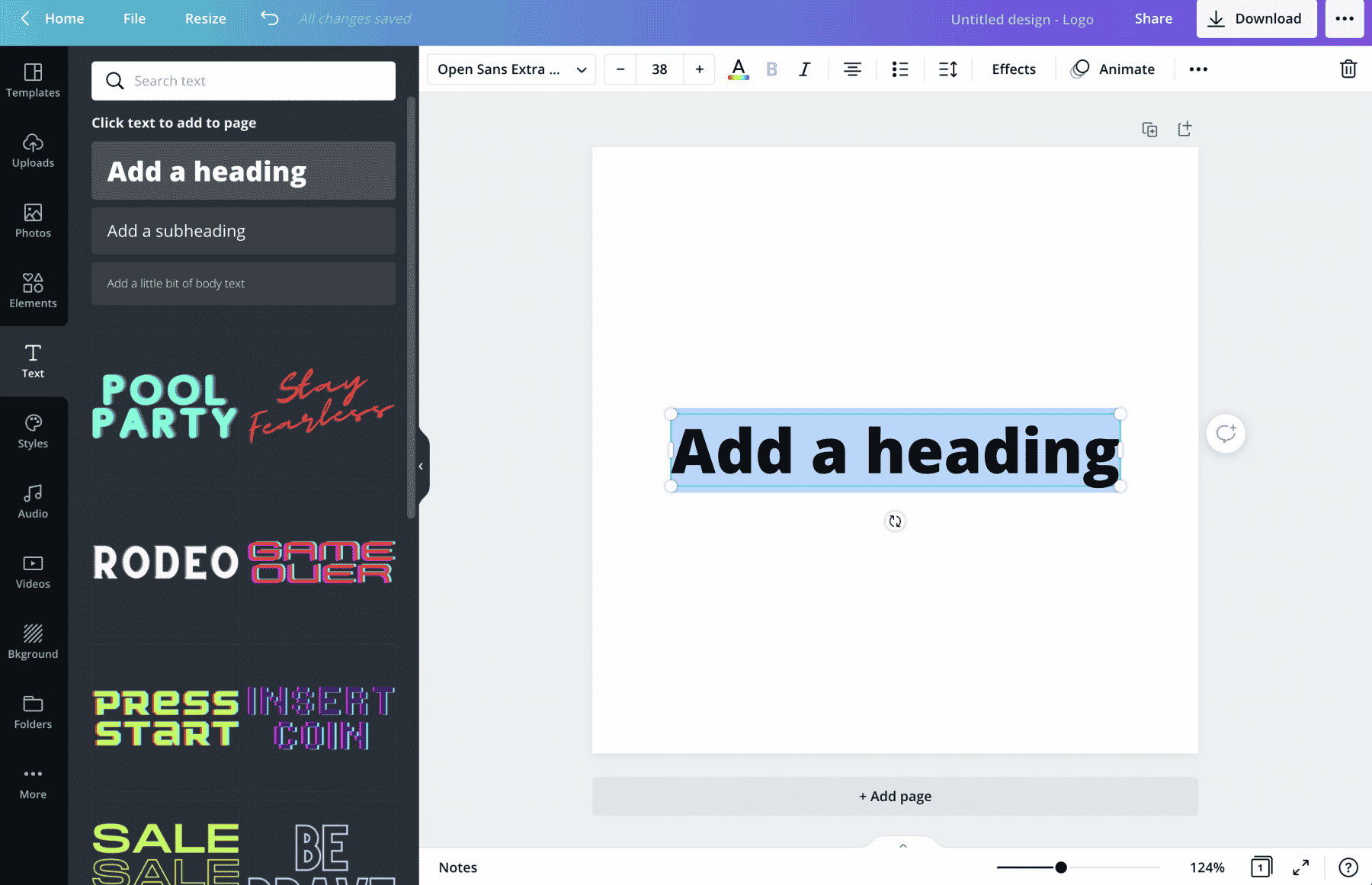 How to Create and Export a Simple Logo | Davey & Krista