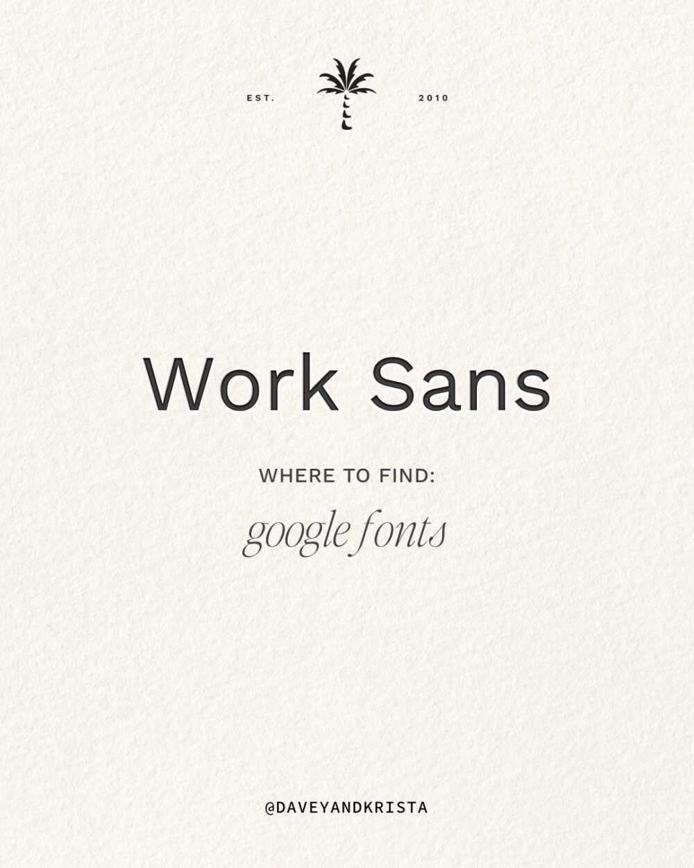 Top 10 Most Popular Sans Serif Fonts of 2025 | Davey & Krista