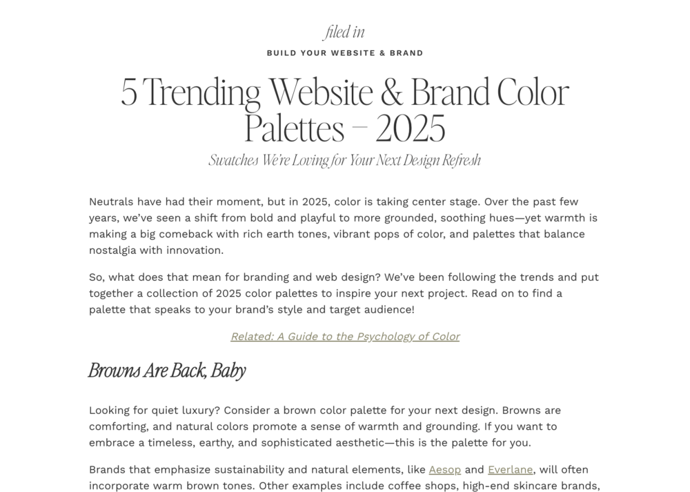 Should You Display Dates on Your Blog Posts? | Davey & Krista